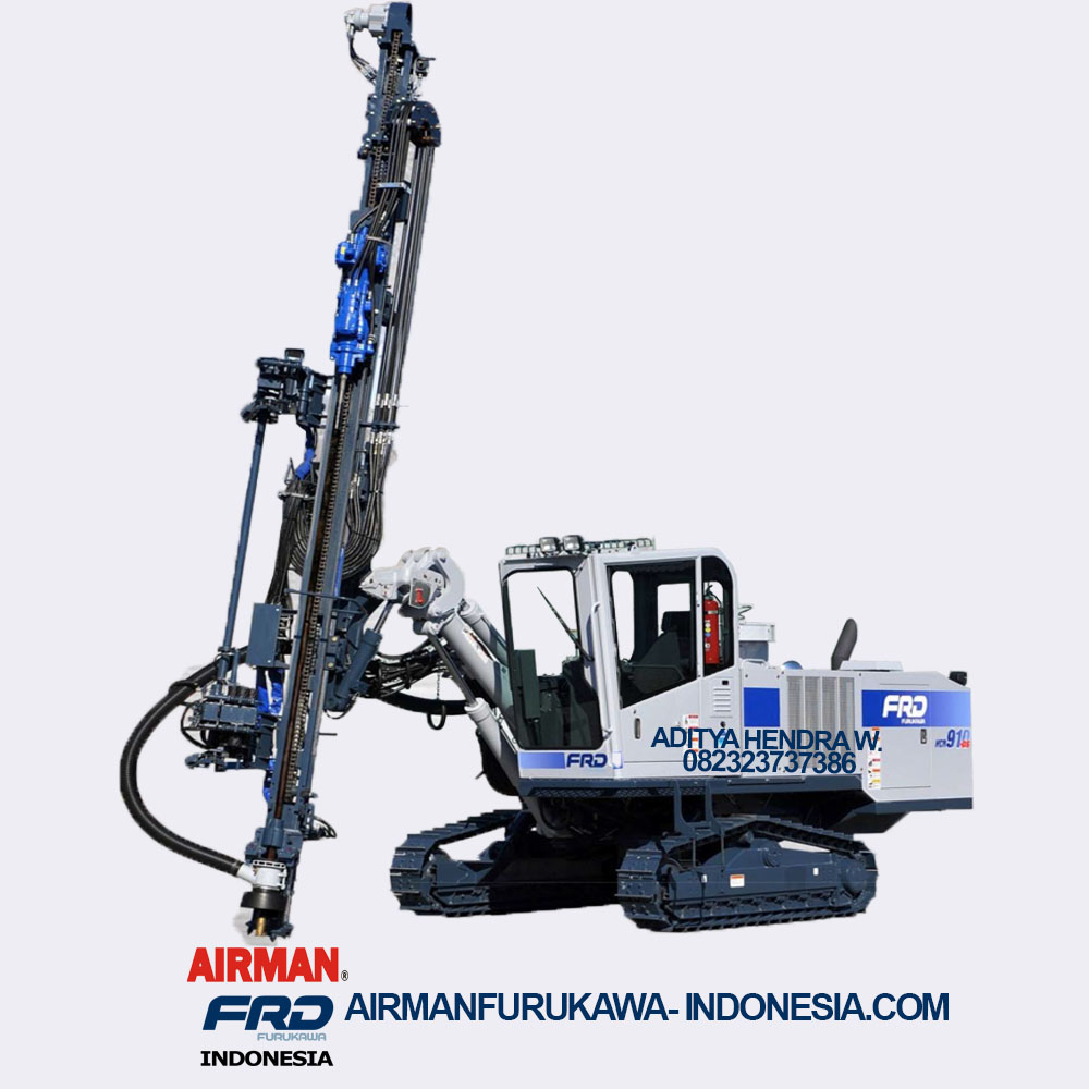 Jual Mesin Bor Furukawa Rock Drill Hydraulic Crawler Drill / HCR / HCR910-DS – Airman Furukawa ...